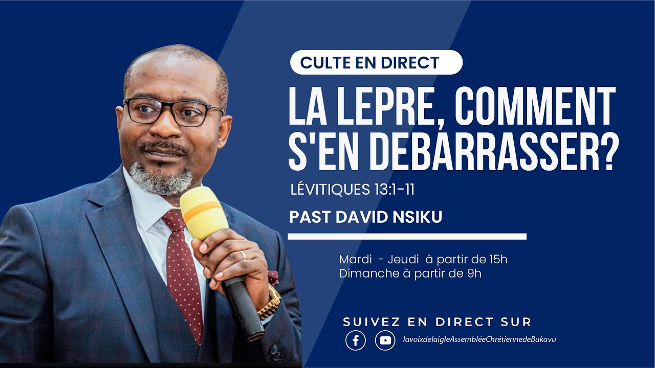 LA LEPRE, COMMENT S'EN DEBARASSER? (2Rois 5:1-3) DIMANCHE 24/04/2022 ...