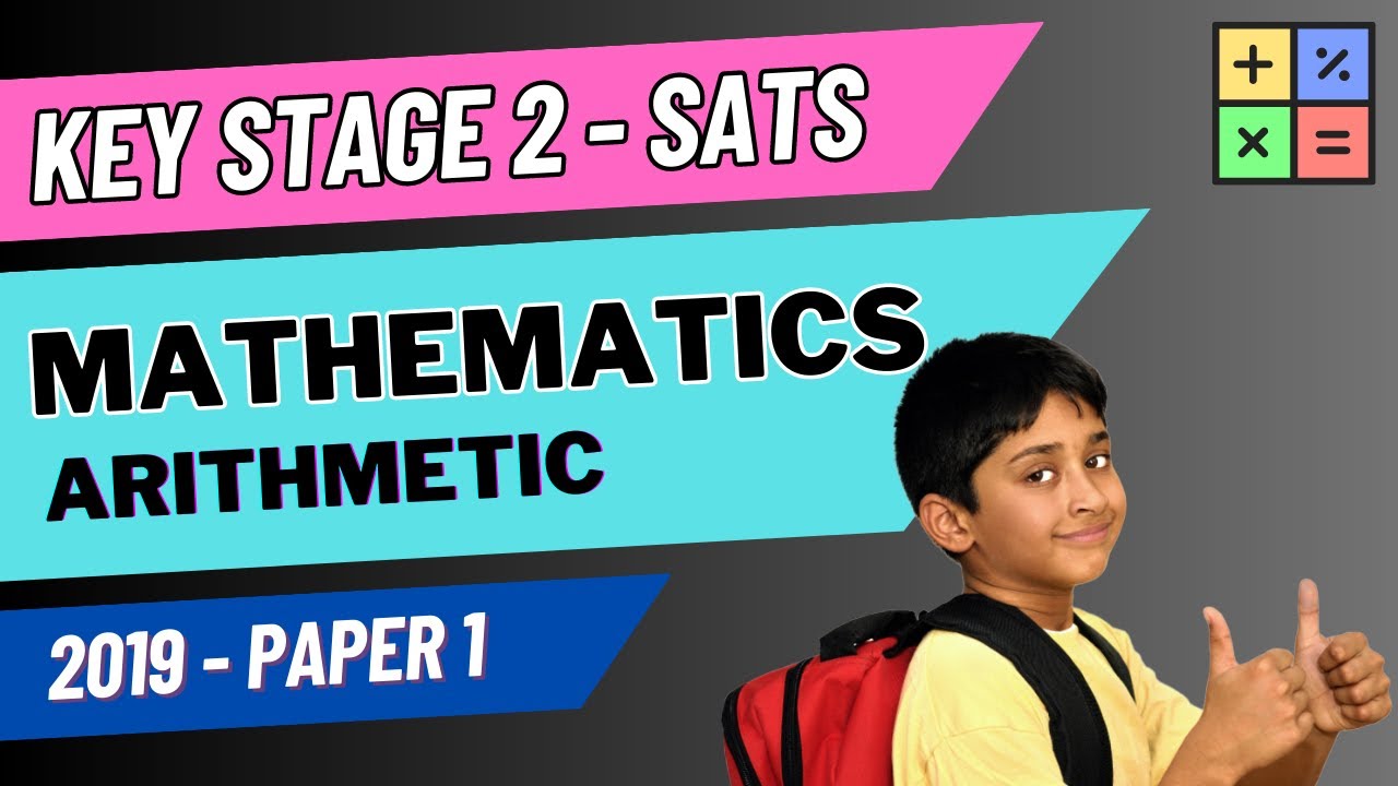 KS2 SATS | Maths | 2019 Arithmetic | Paper 1 | Smart Tutors - YouTube