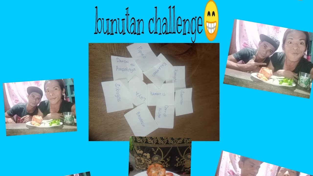 BUNUTAN CHALLENGE - YouTube