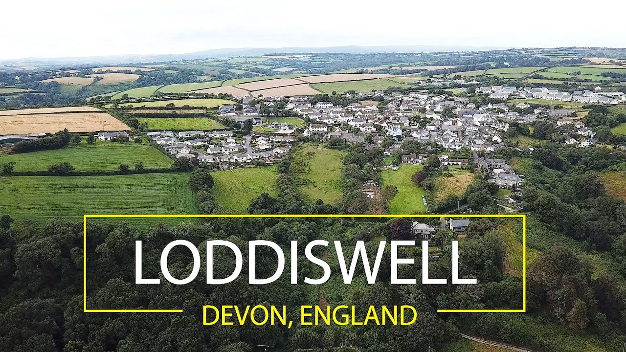 Loddiswell, Devon, England by Drone! - YouTube