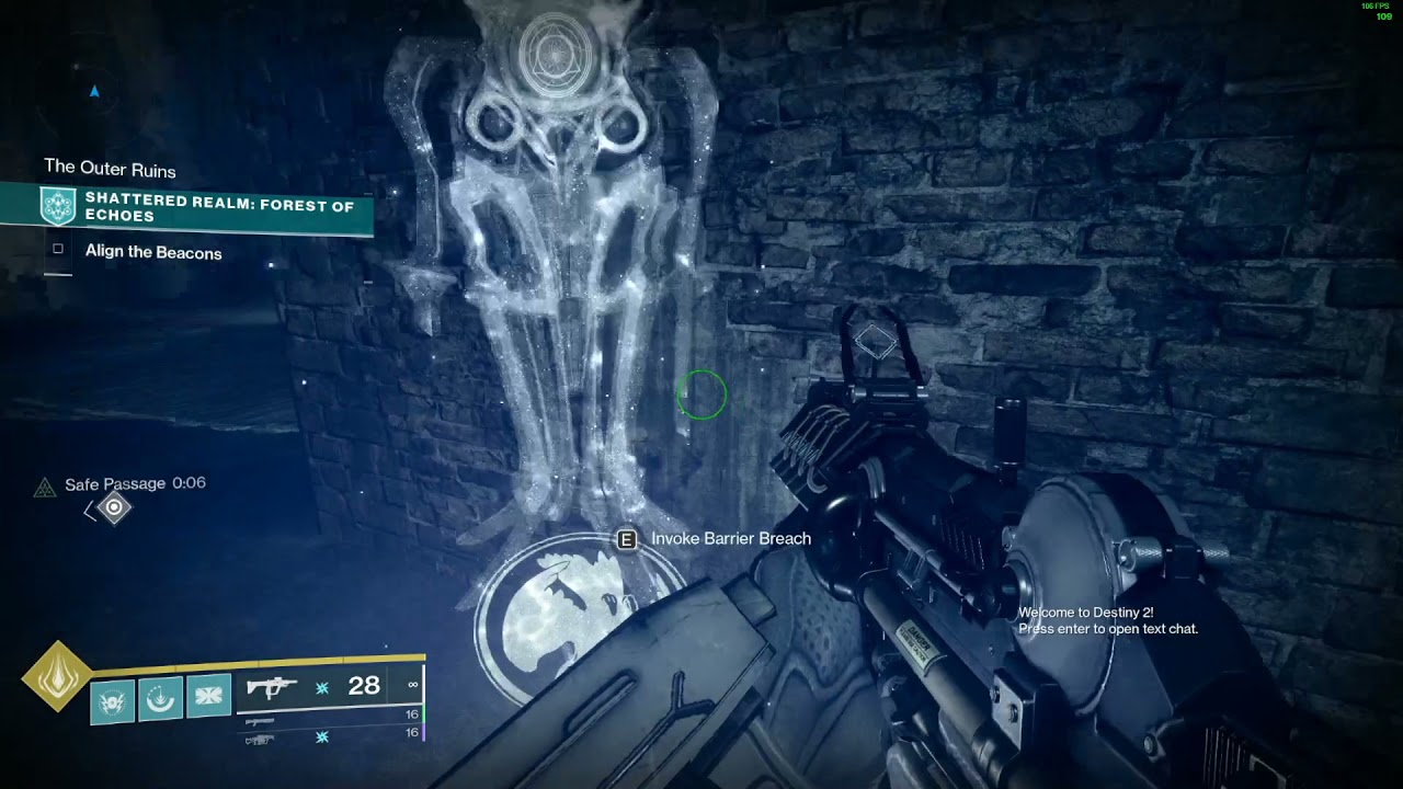 Destiny 2 Twofold Ward - Trivial Wayfinding Echoes - YouTube