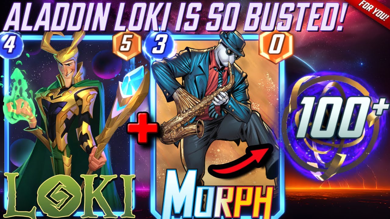 This NEW LOKI Deck Plays MORPH And ITS KINDA OP! | Marvel SNAP - YouTube