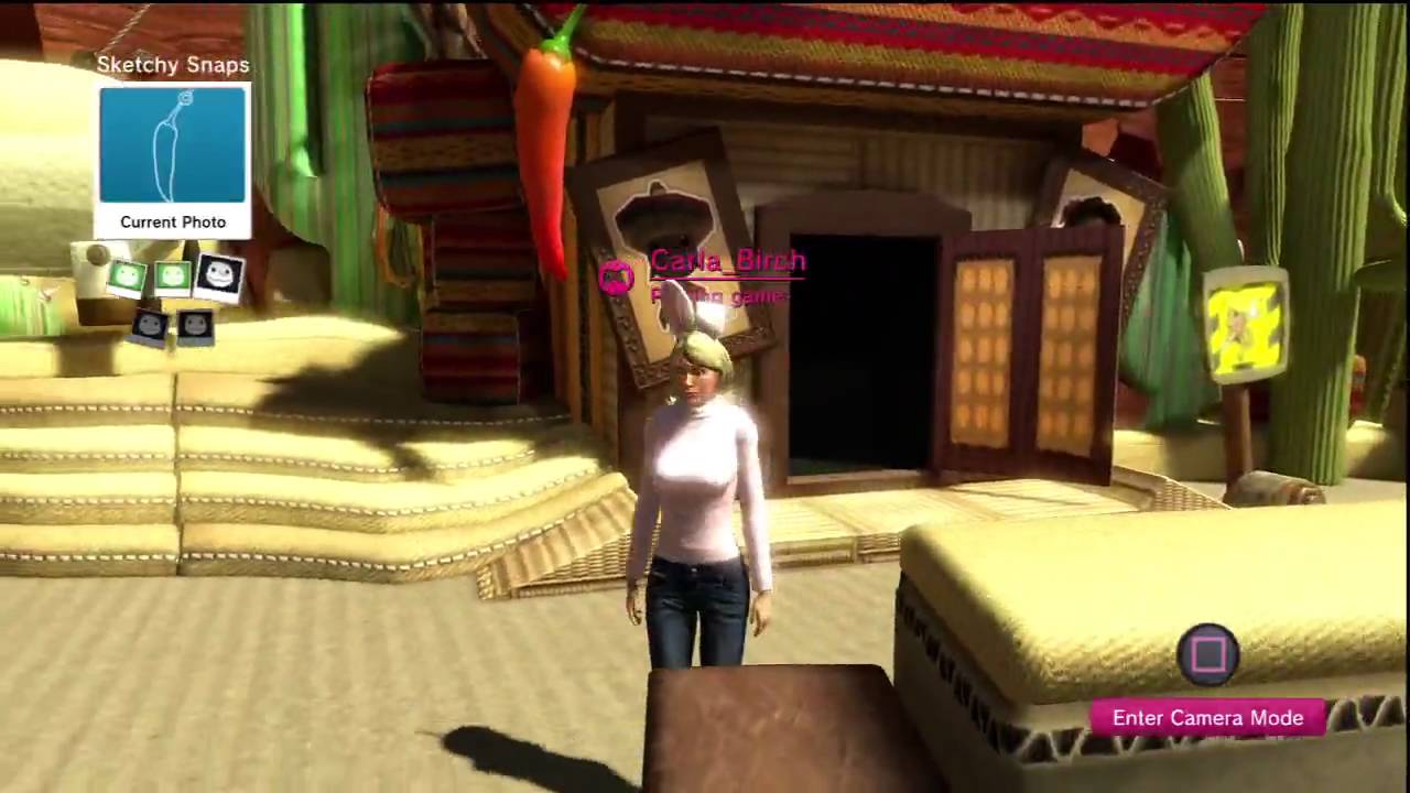 PlayStation Home - LittleBigPlanet: Snap Happy - Sketchy Snaps Video Guide - YouTube