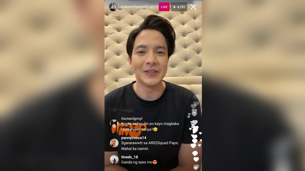 ALDEN RICHARDS INSTAGRAM LIVE | JULY 5, 2021 - YouTube