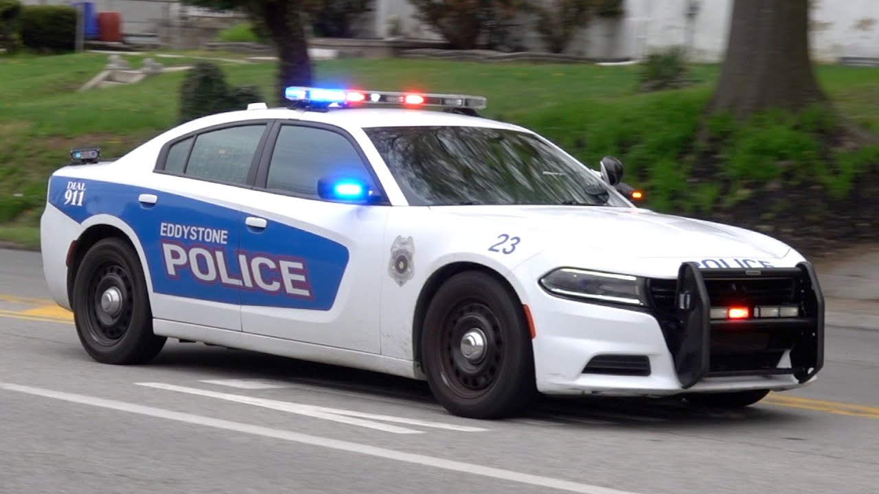 Eddystone Police Department 23-23 Responding - YouTube