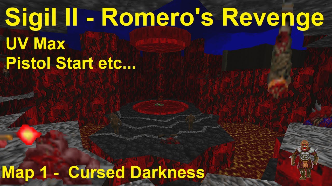 Sigil II - Map 1 Cursed Darkness (UV Max) - YouTube