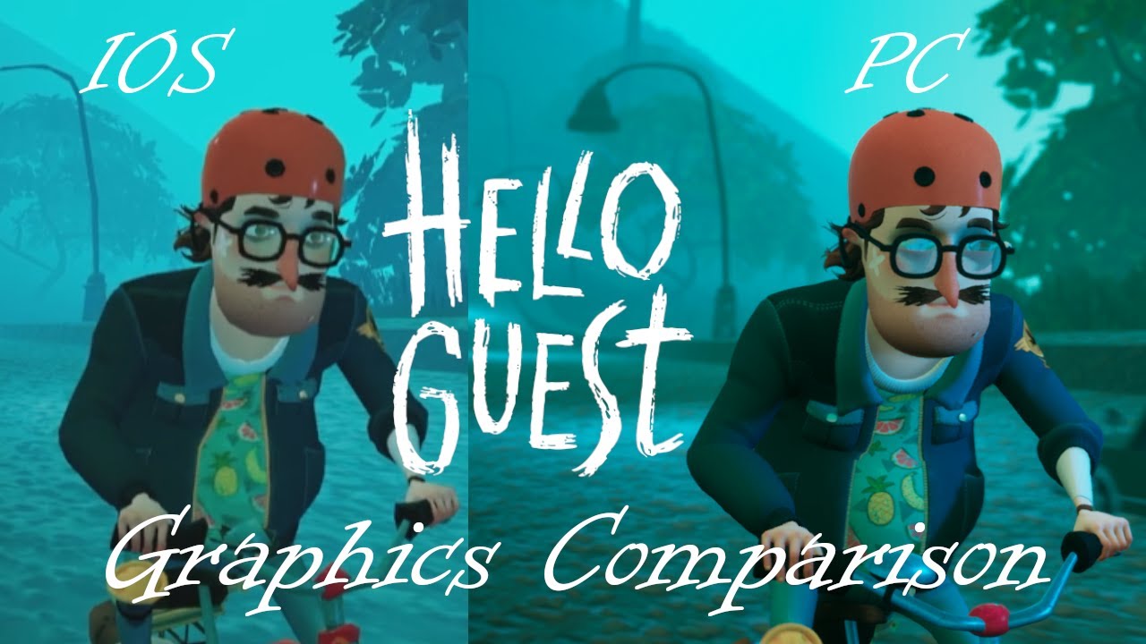 Hello Guest PC and IOS Graphic Comparison - YouTube