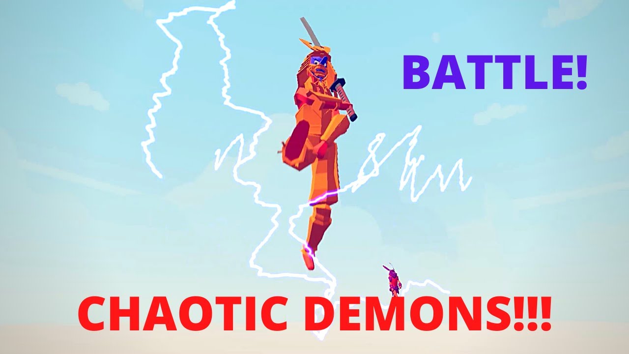 TABS CHAOTIC DEMONS in Totally Accurate Battle Simulator | Tiger Keyboard - YouTube