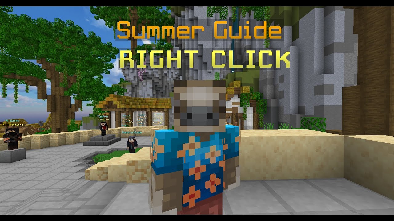 Buying the entirety of the Hypixel summer event store - YouTube