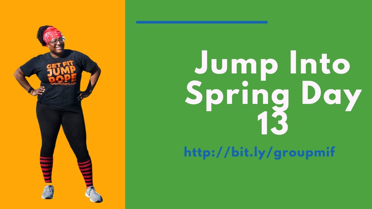 Jump Into Spring (jump rope challenge) Day 13 - YouTube