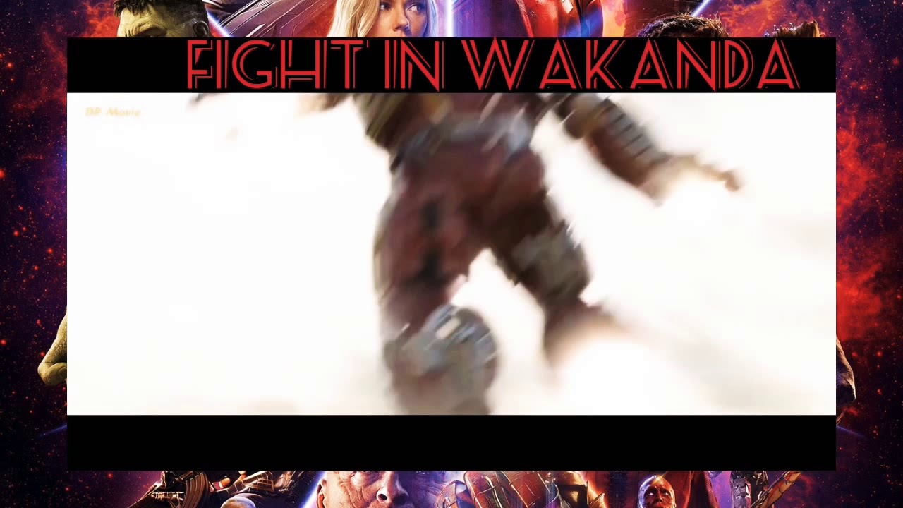 Fight In Wakanda & Titan! INFINITY WAR! - YouTube