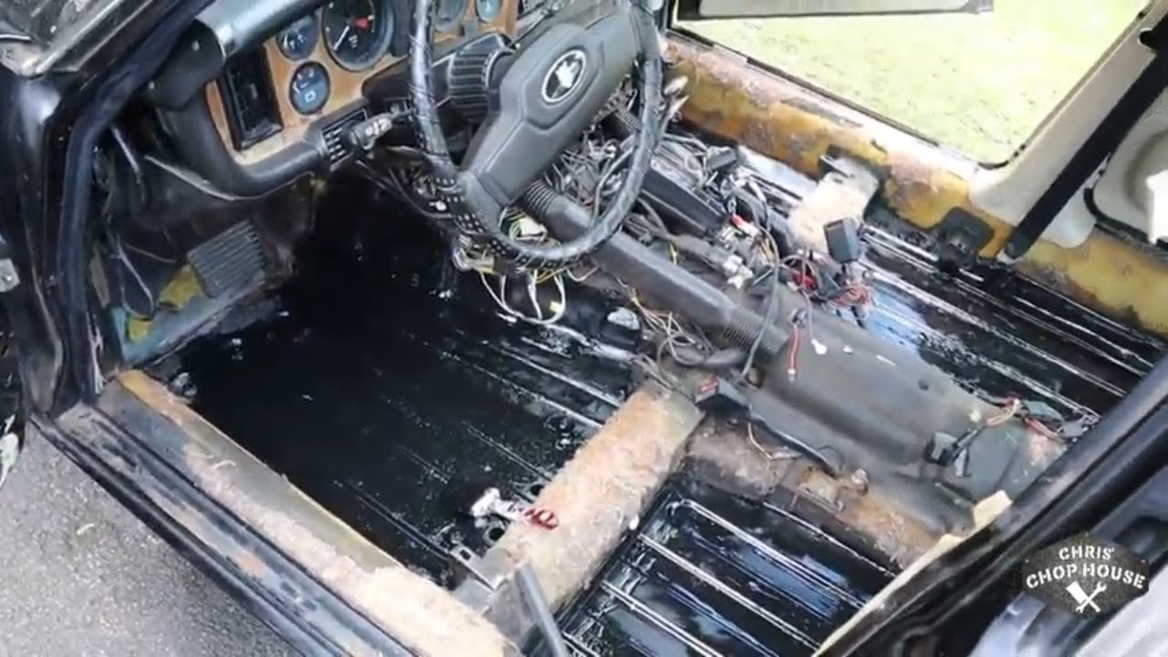 Jaguar XJ6 Floor pan repair - YouTube