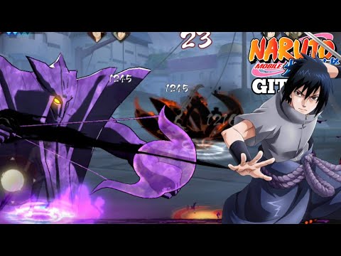 Sasuke Eternal Mangekyou Sharingan High Level Gameplay - Naruto Mobile ...