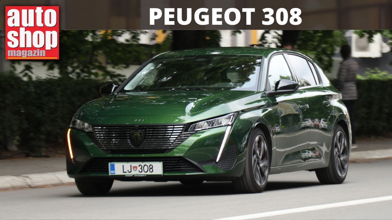 Peugeot 308 1 2 PureTech TEST ASM 1058 - YouTube