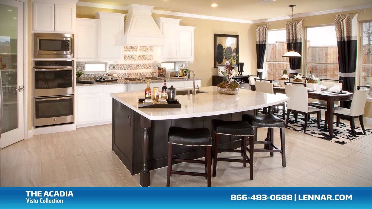 The Acadia - New Model Tour, Lennar Dallas - YouTube