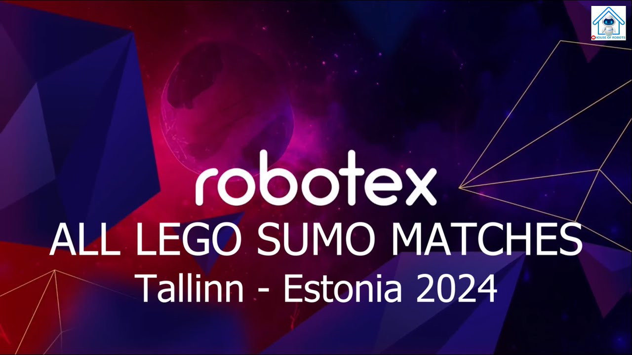 All Lego Sumo Robotex Tallinn - Estonia 2024 #house_of_robots #lego #legorobotics #sumo # ...