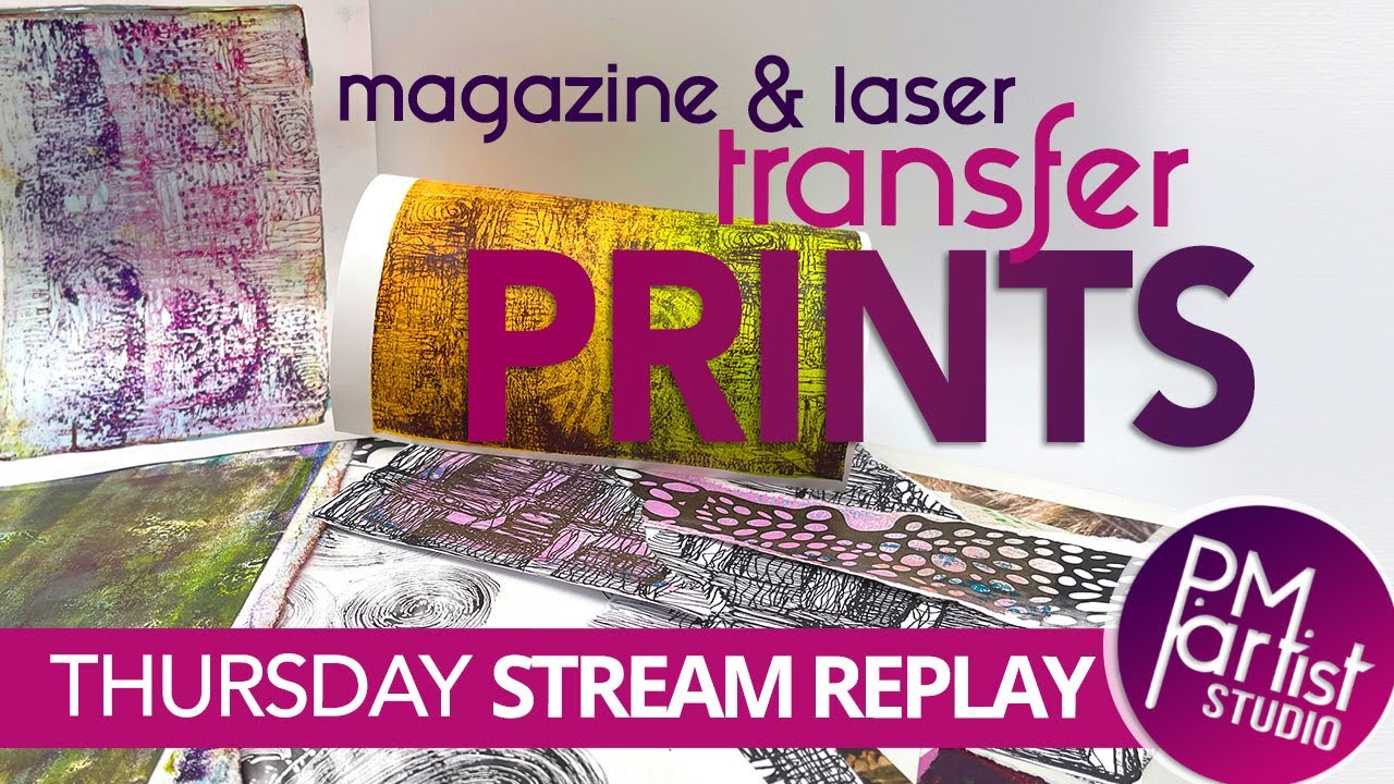 Unlock Gel Print Transfers Magazine & Laser Prints - YouTube