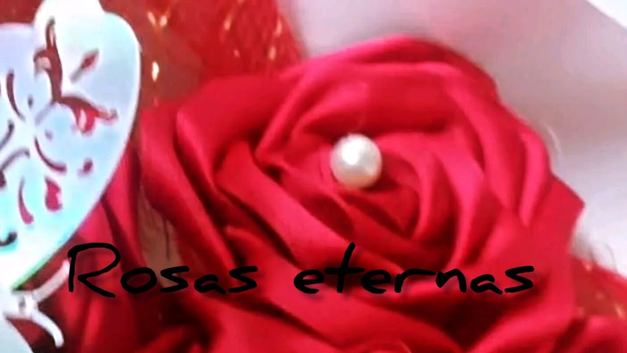 tutorial/ rosas eternas - YouTube