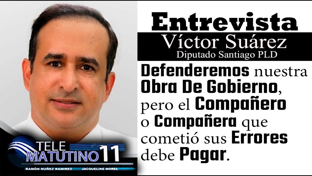 V Suarez: El que Cometió sus Errores Debe Pagar - YouTube