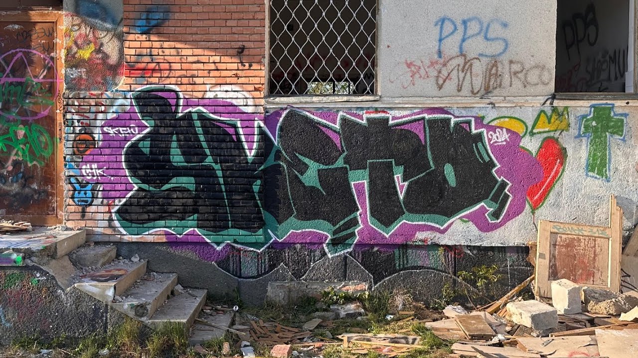 SKETO | abandoned mansion, piece and tags - YouTube
