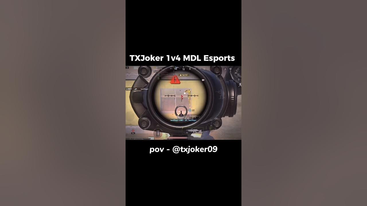 TXJoker 1v4 MDL Esports | Bgmi Shorts #bgmi #pubgmobile #shorts - YouTube