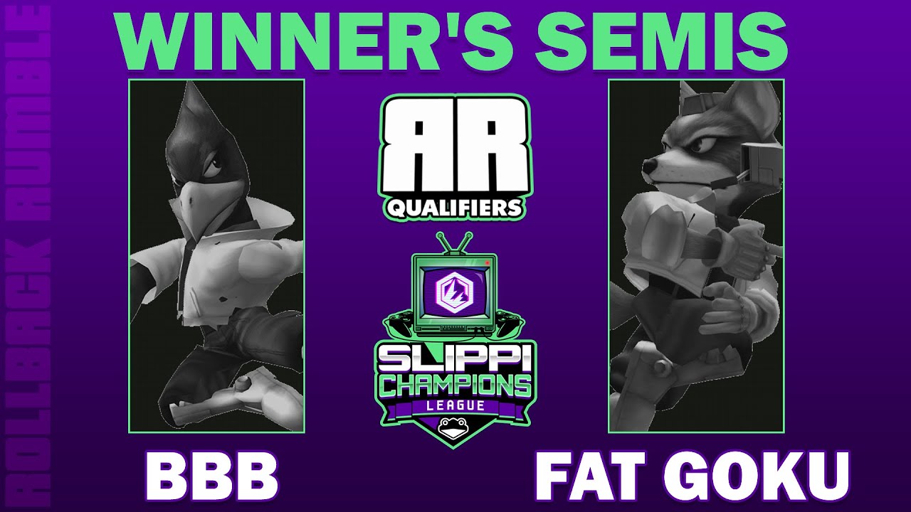 BBB (Falco) vs Fat Goku (Fox) | Winner's Semis | Rollback Rumble: SCL ...