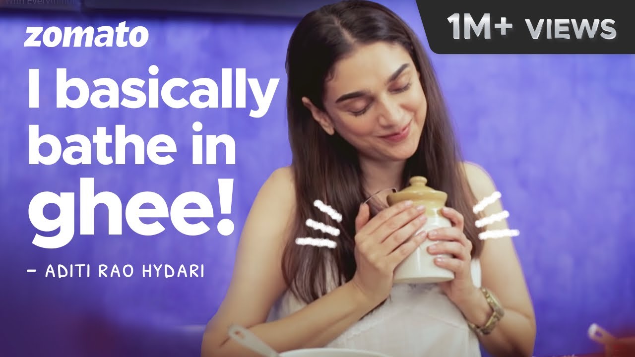 Actor Aditi Rao Hydari Just Can't Do Without Ghee | Celebrity Brunches ...