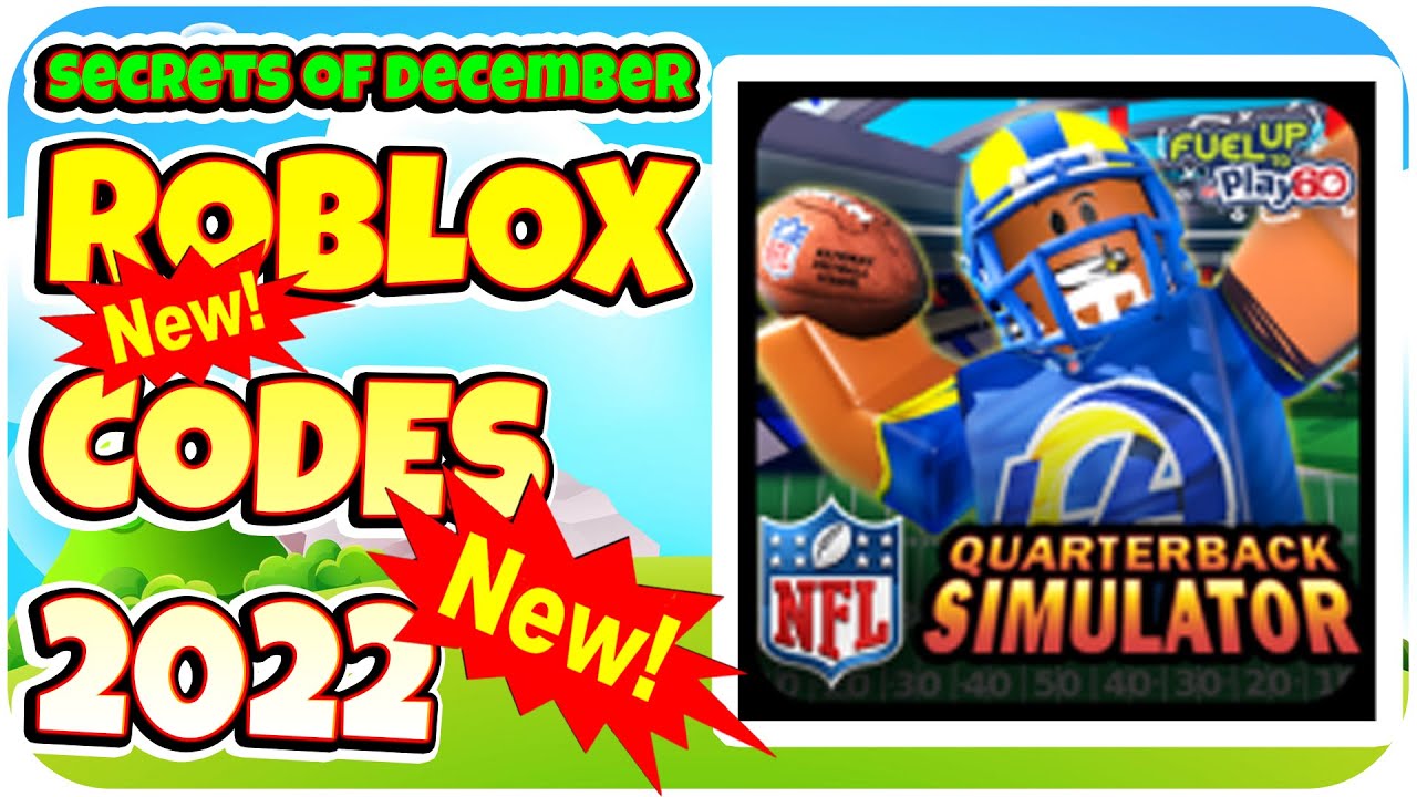 NEW CODES [2x LUCK ☘️] 🎯NFL QUARTERBACK SIMULATOR🎯, Roblox GAME, ALL ...