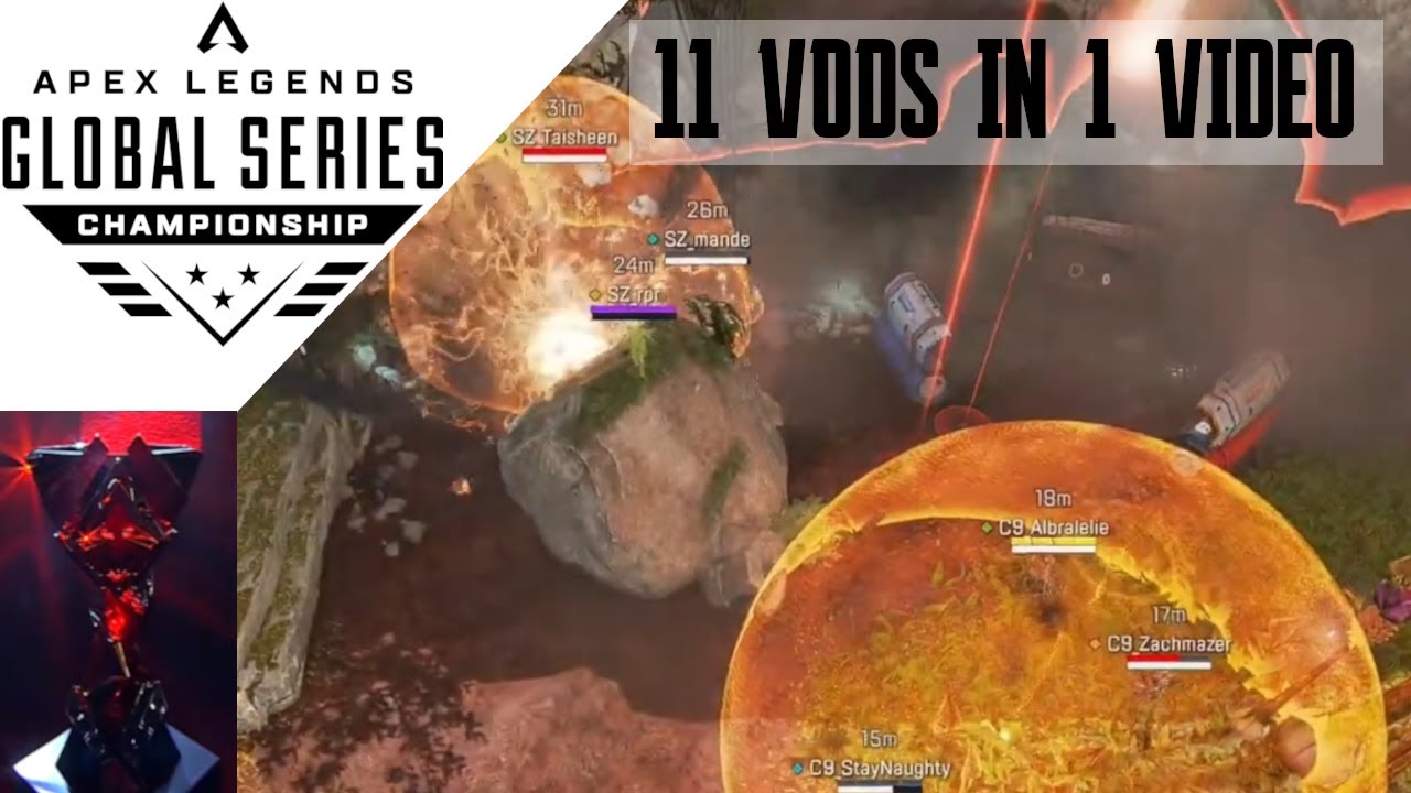 ALGS CHAMPIONSHIP FINALS | Game 1 of 9 | 11 POVs | July 10, 2022 | Apex ...