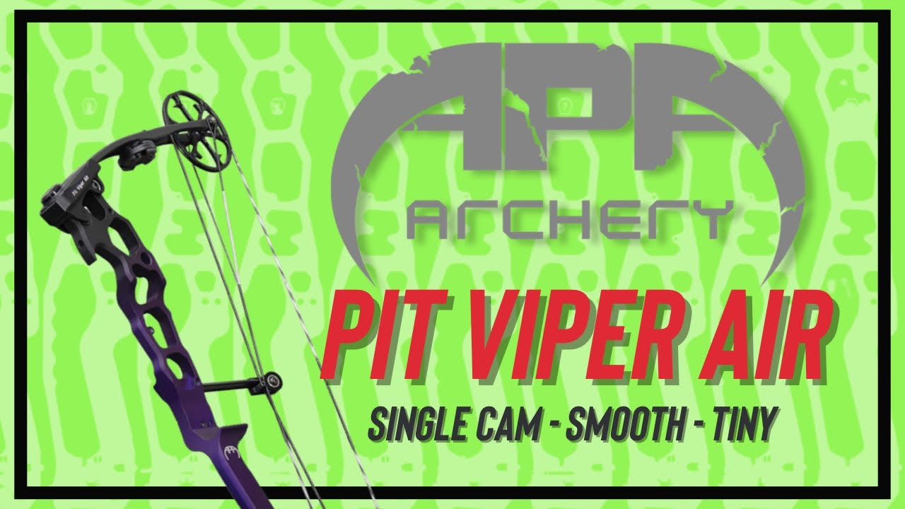 APA Pit Viper AIR - single cam bow - YouTube