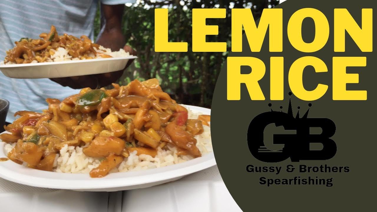 Lemon Rice & Curry Conch | chill out day - YouTube