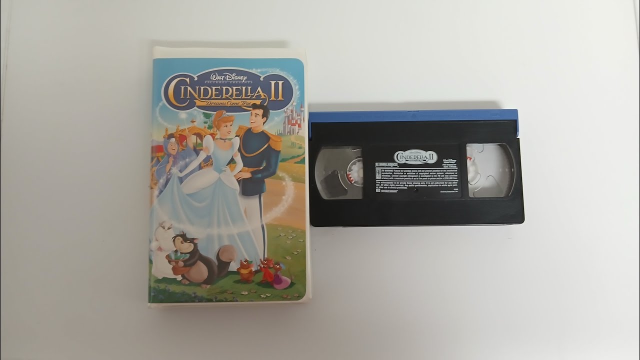 Opening And Closing to Cinderella II Dreams Come True 2002 VHS 60fps ...
