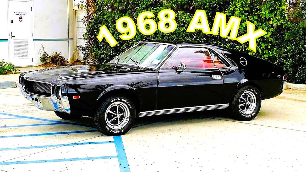 1968 AMC AMX 390 V8 / 315 Horsepower: Wolf Heiau - YouTube