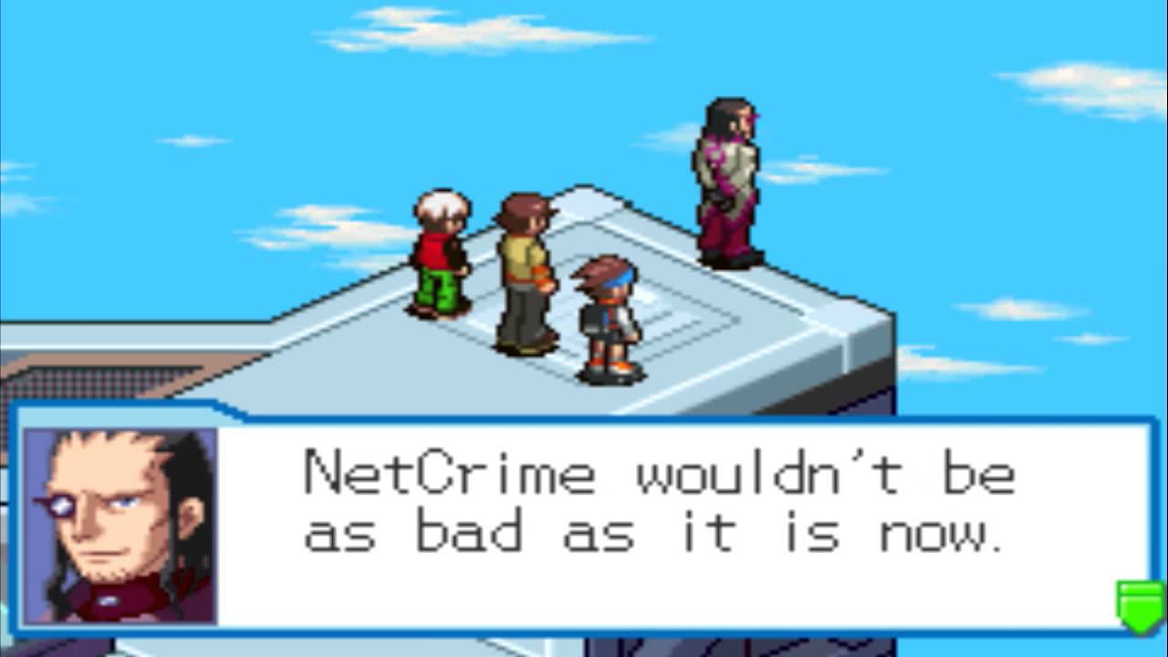 Mega Man Battle Network 4 - Ending & Credits - YouTube