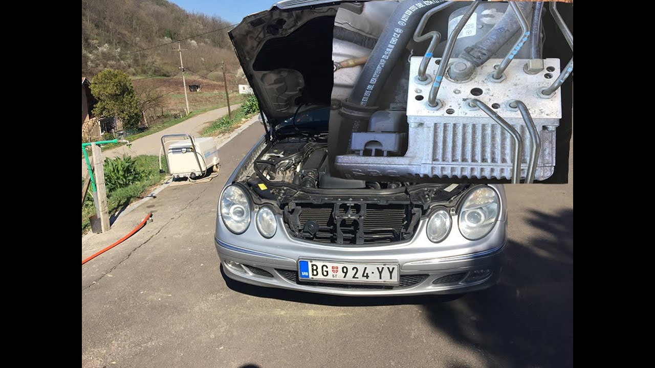 Mercedes E klasa w211 SBC sistem... - YouTube