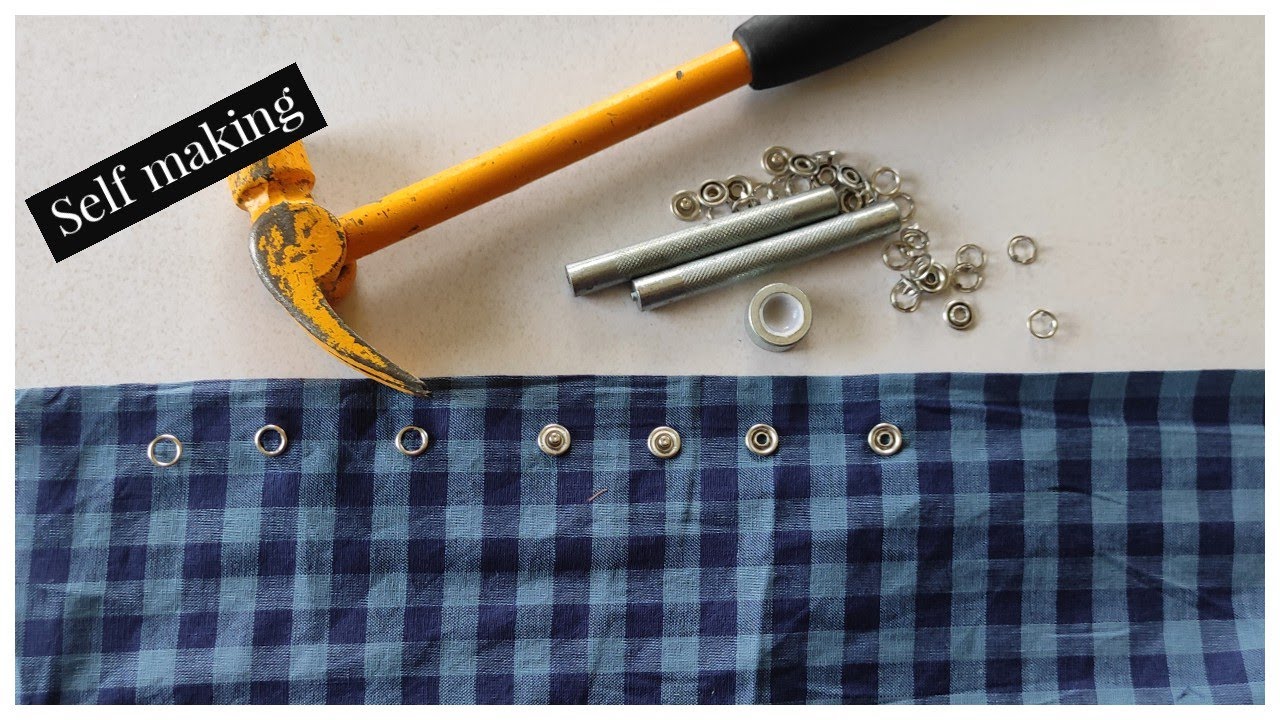 How make press buttons // self making press buttons in 5 minutes ...