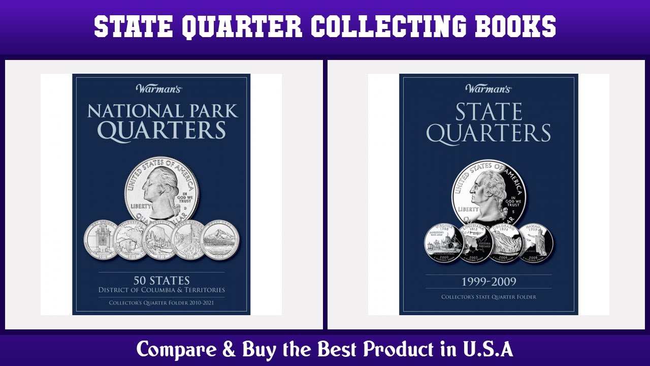 Top 10 State Quarter Collecting Books to buy in USA 2021 | Price ...