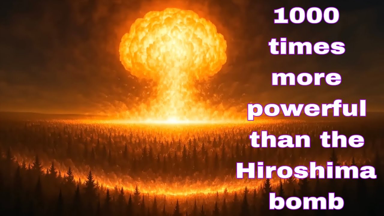 The Tunguska Event: Nature's15-Megaton Explosion | #TunguskaEvent # ...