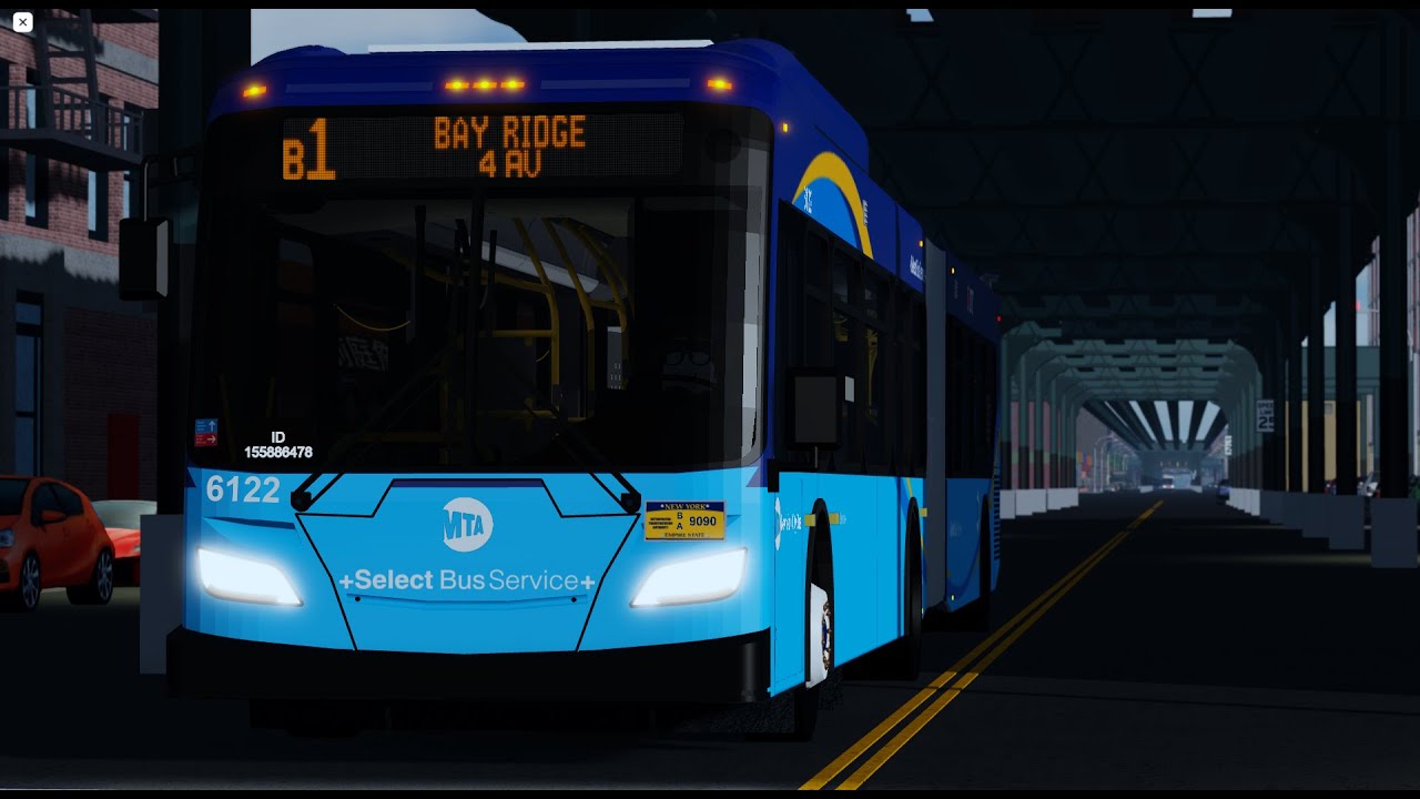 MTARBLX || New Flyer XD60 #6122 action on the B1! - YouTube