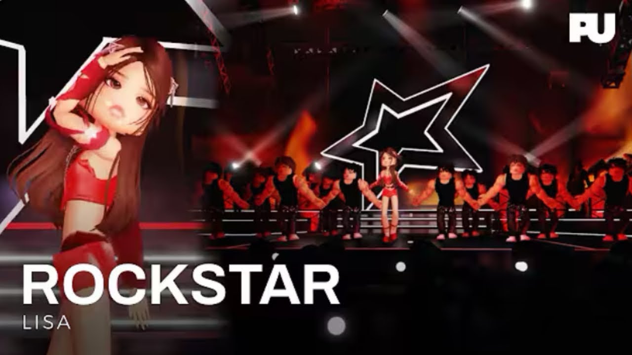 LISA - ROCKSTAR | ROBLOX LIVE PERFORMANCE - YouTube