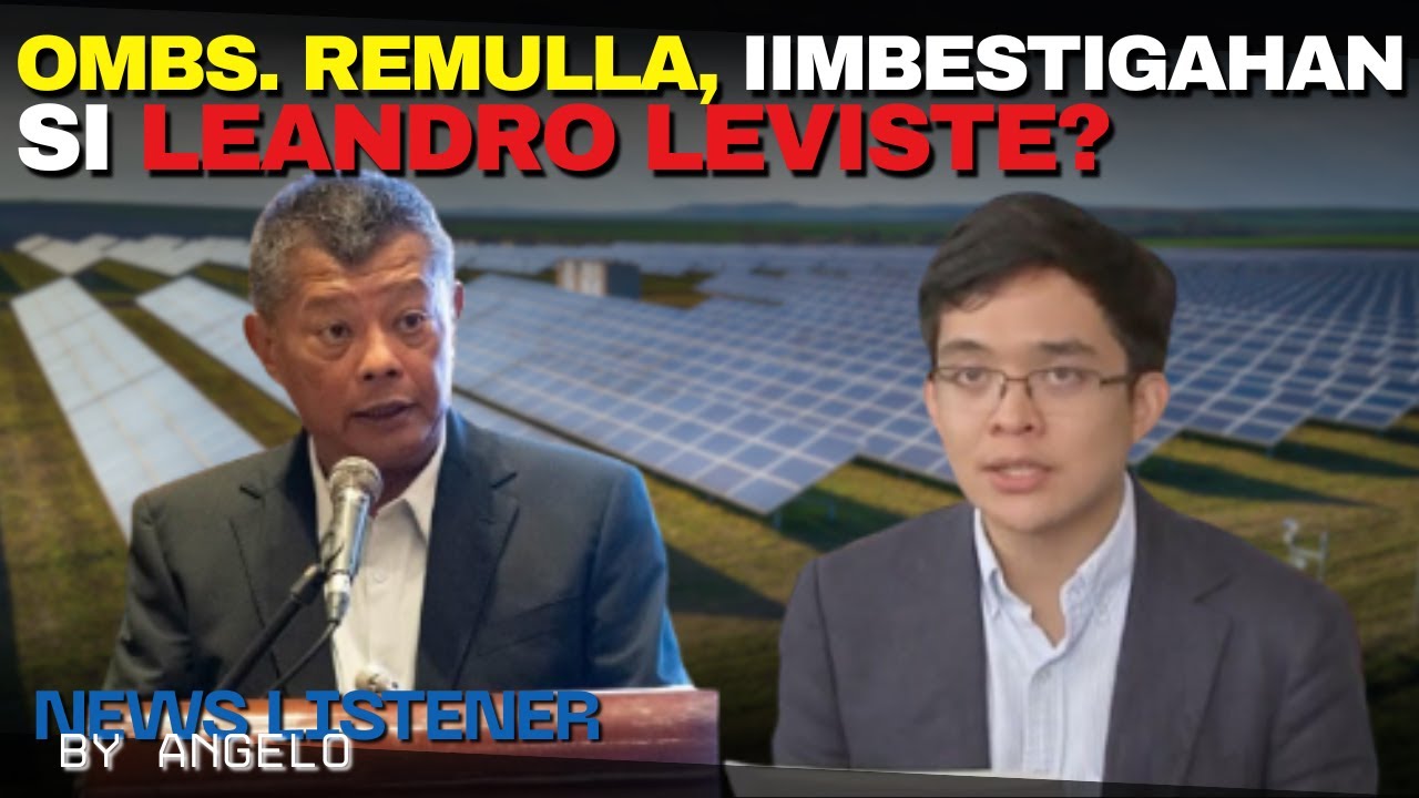 Ombudsman Remulla BINANATAN si Leandro Leviste kaugnayan sa paglipat ng ...