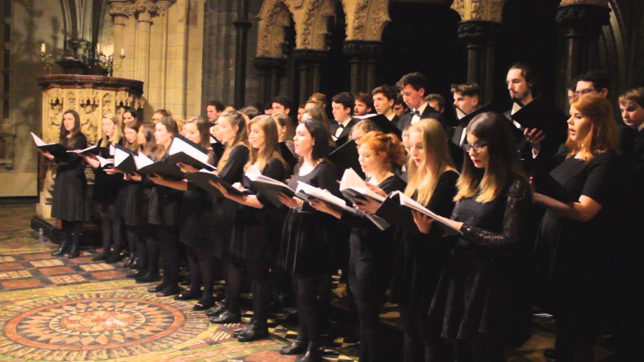 Trinity Singers - Venite Gaudete (Adrian Peacock) - YouTube