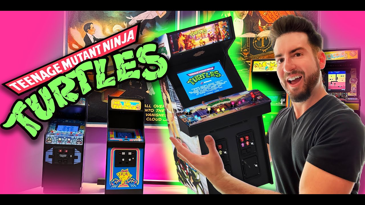 📦 Teenage Mutant Ninja Turtles Quarter Arcade Review - #unboxing # ...