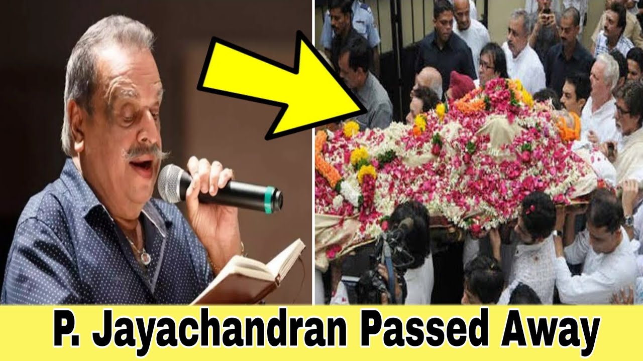 "Legendary Playback Singer P. Jayachandran Passes Away at 80: A Tribute ...