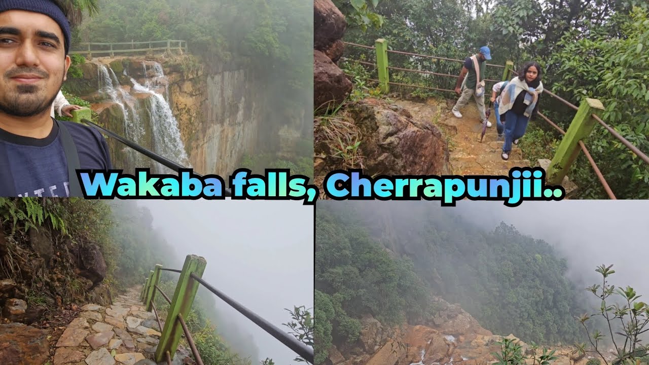 চেরাপুঞ্জির অন্যতম সুন্দর ঝর্ণা || One of the most beautiful falls in ...