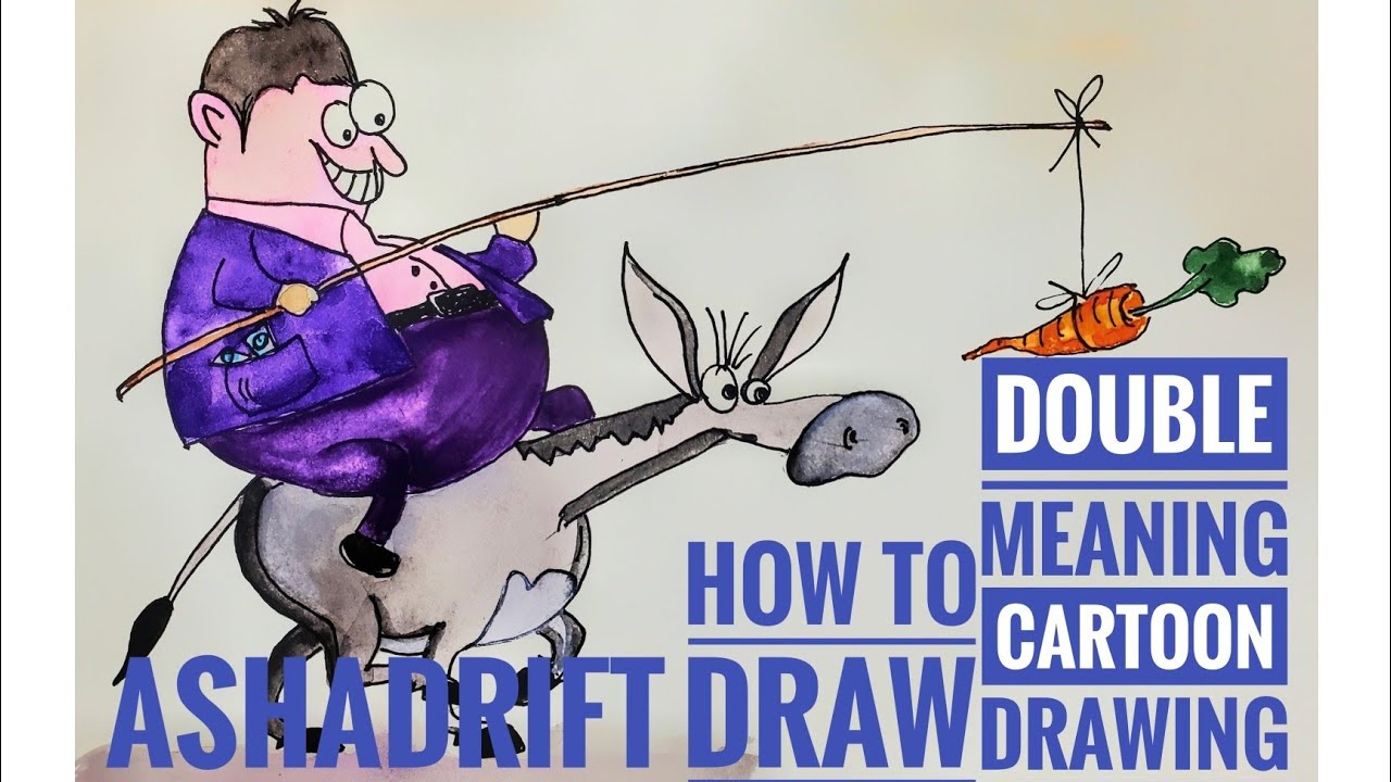 Master the Art of Double Meaning Cartoon Drawing - YouTube