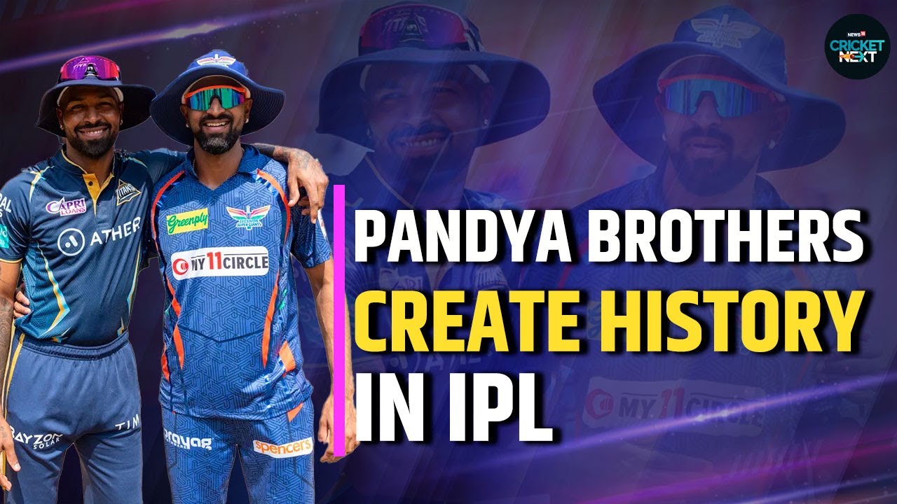 Pandya Brothers - Hardik and Krunal Create History as Captains in GT vs ...