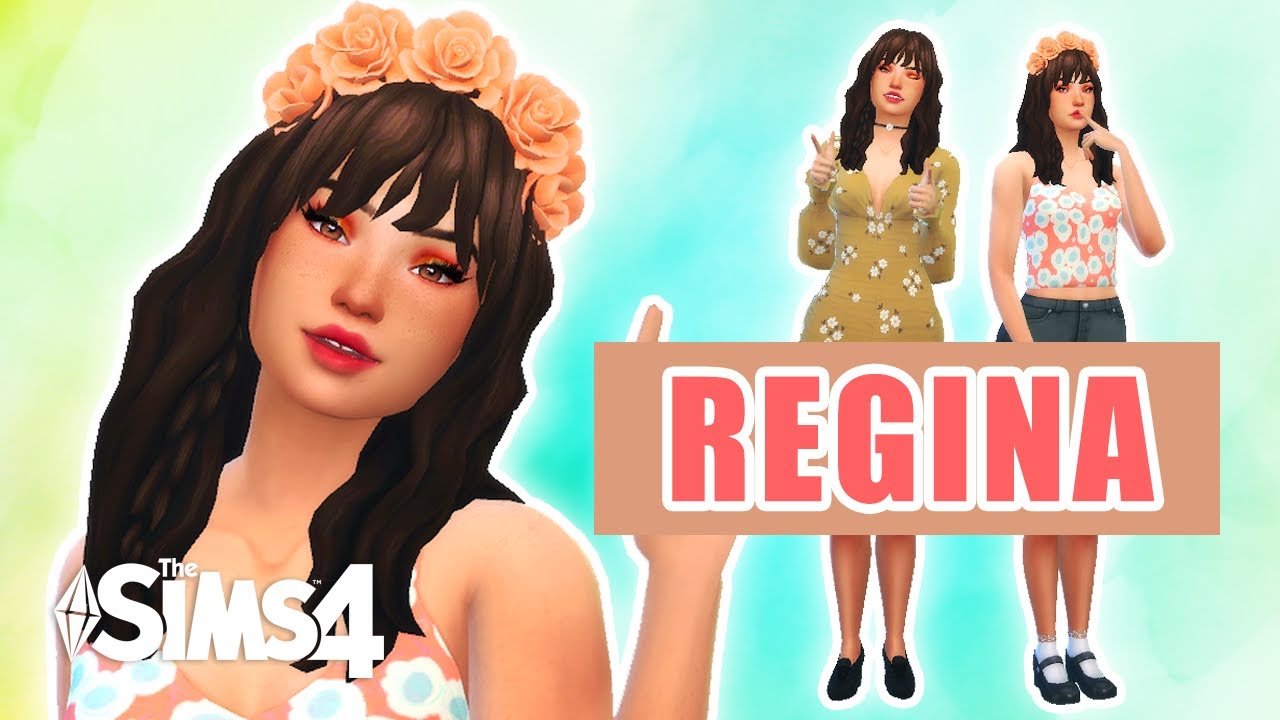 REGINA TRINDADE | Create a Sim + Download | Maxis Match | The Sims 4 ...