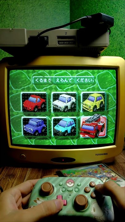 Choro Q3. Sony Playstation. Toshiba QT CRT TV - YouTube