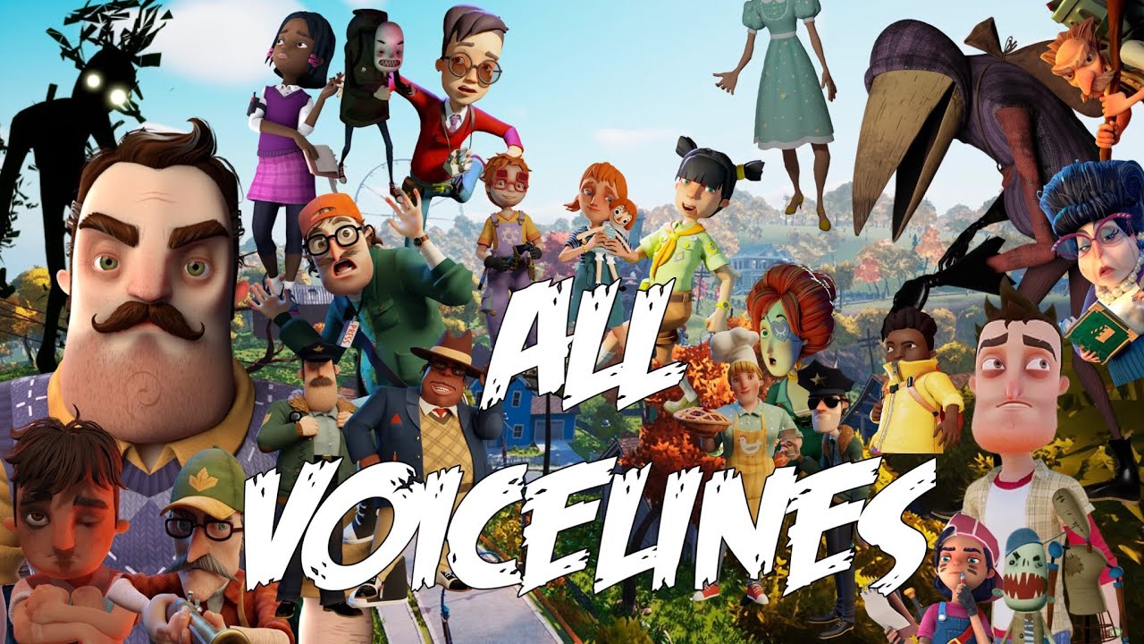 Hello Neighbor All Voicelines (with subtitles) - YouTube